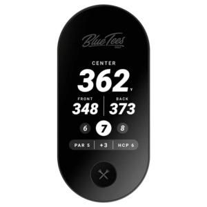Blue Tees Ringer Handheld Golf GPS Black - Clubhouse Golf
