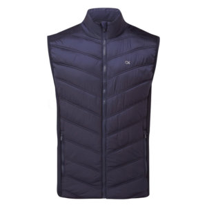Calvin Klein Frontera Hybrid Golf Wind Vest Navy - Clubhouse Golf