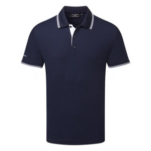 Glenmuir Ethan Golf Polo Shirt Navy/White - Clubhouse Golf