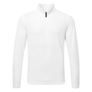 Nike Dry Victory 1/2 Zip Golf Sweater White/Black - Clubhouse Golf