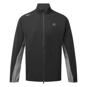Puma DRYLBL Waterproof Golf Jacket Puma Black/Slate Sky - Clubhouse Golf