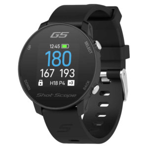 Shot Scope G5 Golf GPS Watch Black - Clubhouse Golf