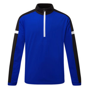 Sunderland Nevada 1/2 Zip Golf Wind Top Electric Blue/Black/White ...