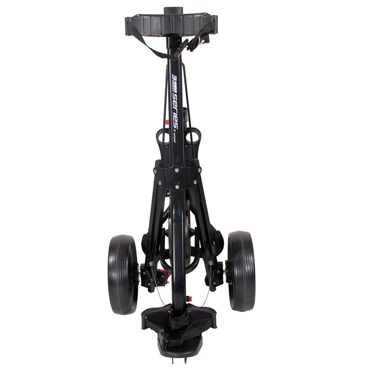 Masters 3 Series 3 Wheel Golf Trolley Black - Clubhouse Golf