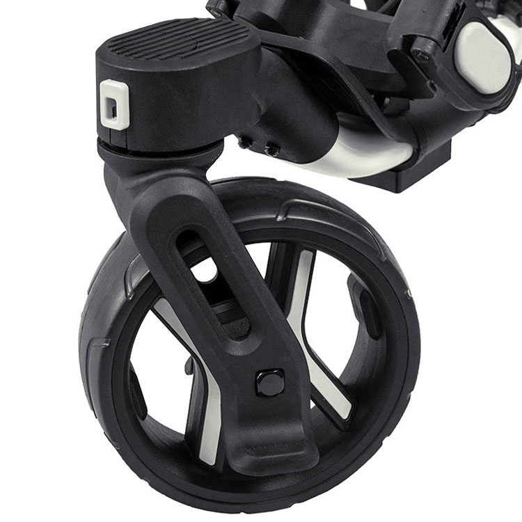 Axglo Tri-360 V2 3 Wheel Golf Trolley Black/Red - Clubhouse Golf