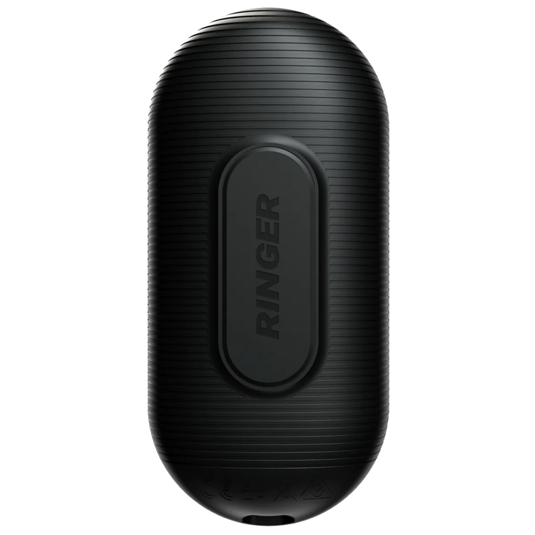 Blue Tees Ringer Handheld Golf GPS Black - Clubhouse Golf