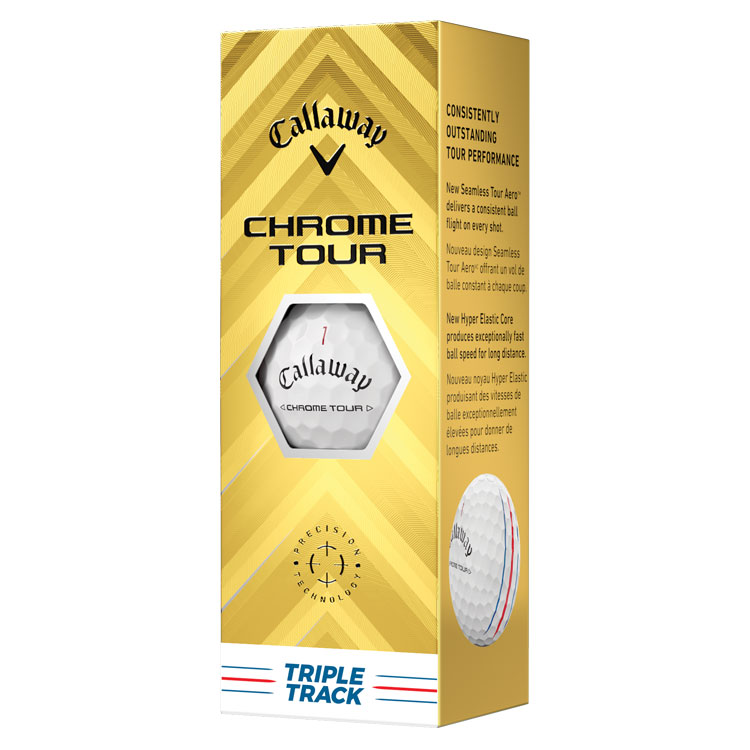Callaway Chrome Tour Triple Track Golf Balls - Clubhouse Golf