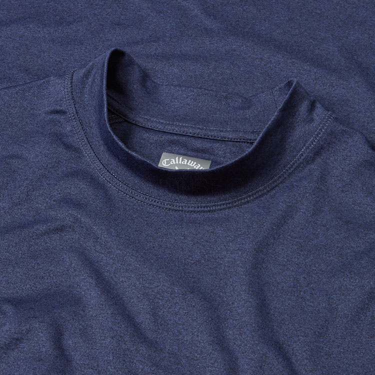 Callaway Swing Tech Crew Neck Golf Base Layer True Navy Heather ...