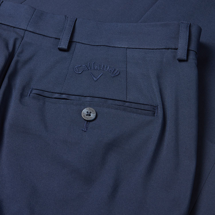 Callaway Solid Stretch Golf Trouser Peacoat - Clubhouse Golf