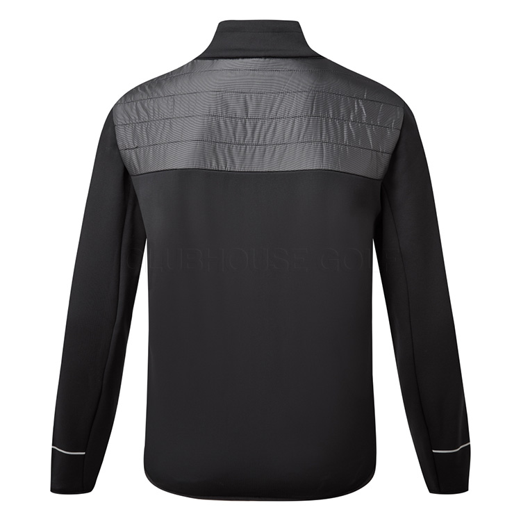 Calvin Klein Wrangell Thermal Hybrid Golf Wind Jacket Black - Clubhouse ...