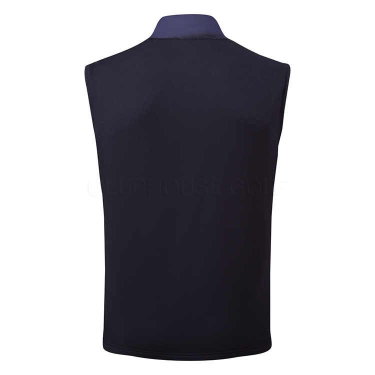 Calvin Klein Frontera Hybrid Golf Wind Vest Navy - Clubhouse Golf
