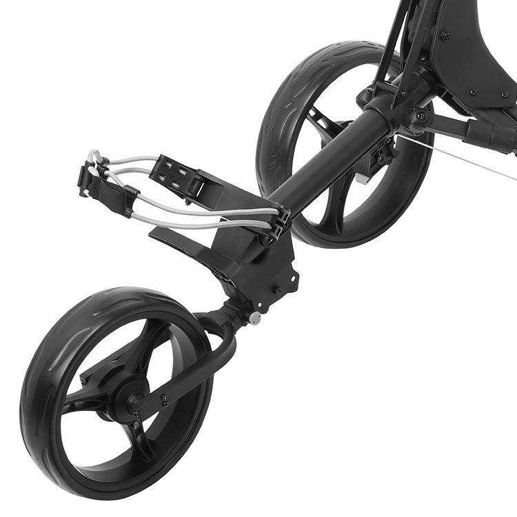 Eze Glide Compact+ 3 Wheel Golf Trolley Charcoal/Grey - Clubhouse Golf