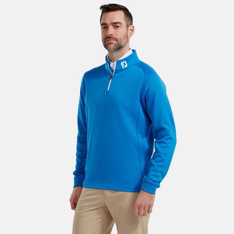 FootJoy Chill-Out 1/4 Zip Golf Pullover Cobalt - Clubhouse Golf