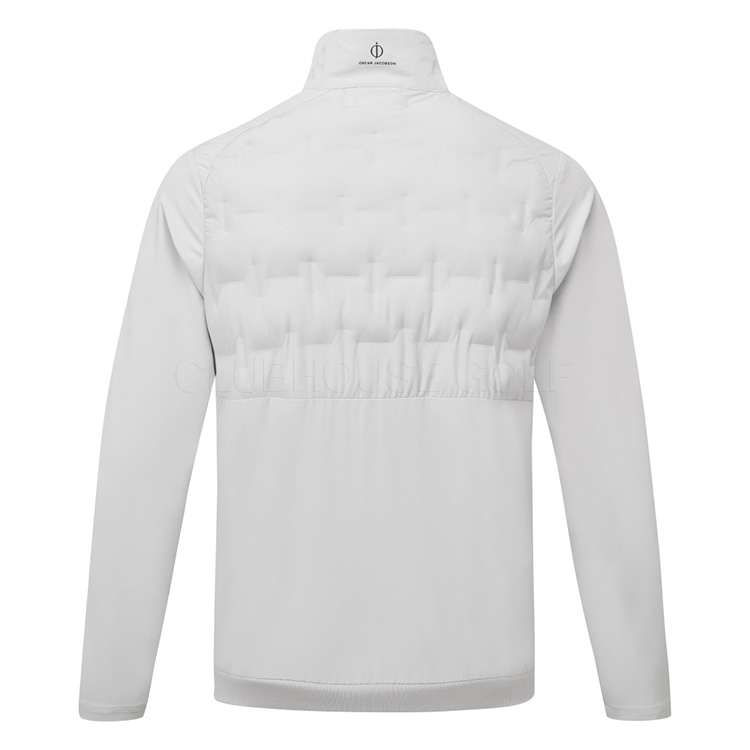 Oscar Jacobson Hackney Padded Golf Wind Jacket Lunar Grey - Clubhouse Golf