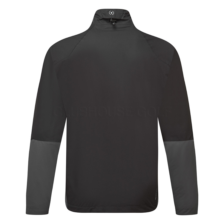 Ping Sensor Dry S2 Pro 1/2 Zip Waterproof Golf Jacket Black/Asphalt ...