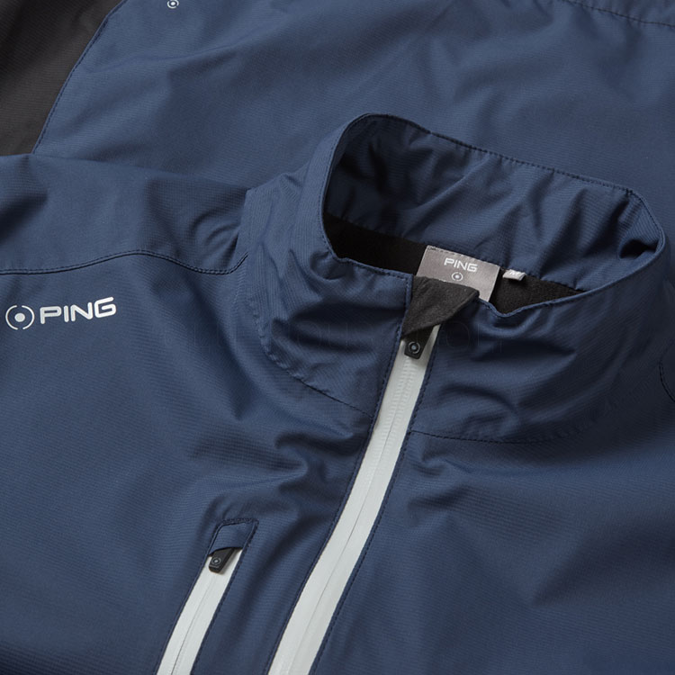 Ping Sensor Dry S2 Pro Waterproof Golf Jacket Oxford Blue/Black ...