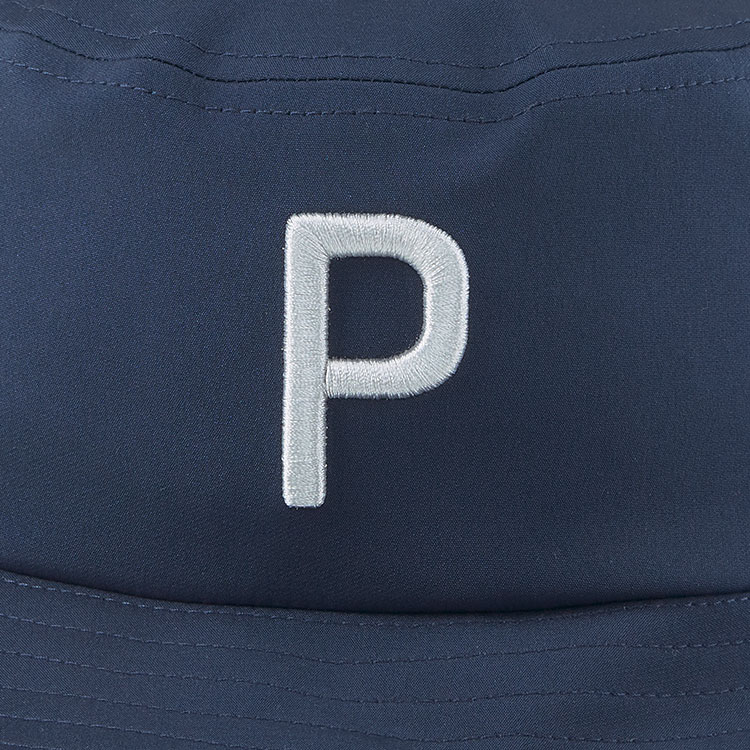 Puma P Bucket Golf Hat Navy Blazer - Clubhouse Golf