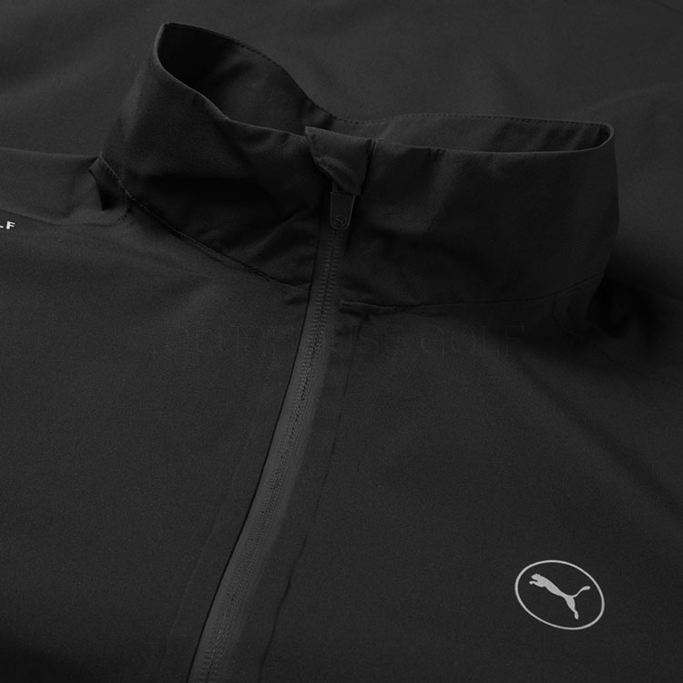 Puma DRYLBL Waterproof Golf Jacket Puma Black/Slate Sky - Clubhouse Golf