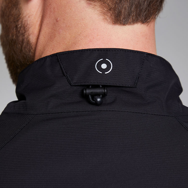 Ping Sensor Dry S2 Pro 1/2 Zip Waterproof Golf Jacket Black/Asphalt ...