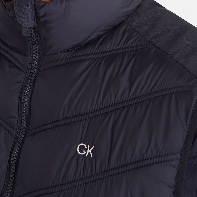 Calvin Klein Frontera Hybrid Golf Wind Vest Navy - Clubhouse Golf