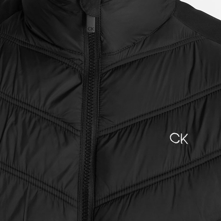 Calvin Klein Frontera Hybrid Golf Wind Vest Black - Clubhouse Golf