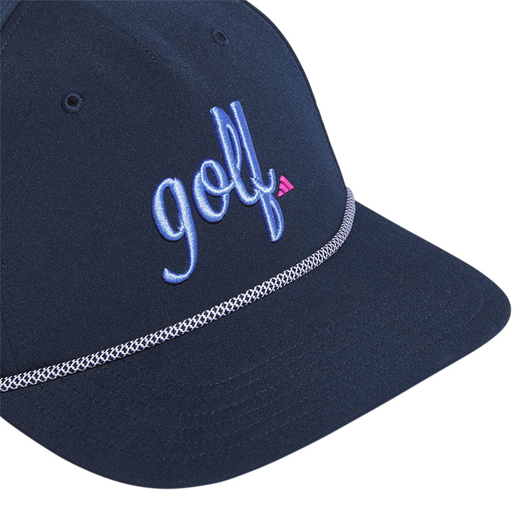 adidas Ladies 5 Panel Script Golf Cap Collegiate Navy - Clubhouse Golf