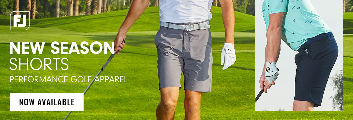 FootJoy Golf Shorts | Tailored Shorts, Premium Golf Clothing, New ...